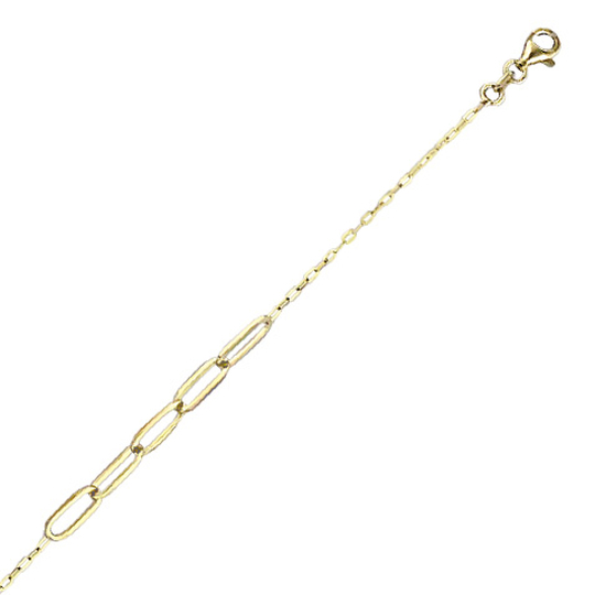 Bracelet argent doré- Argent chez Sainte Foy Bijoux